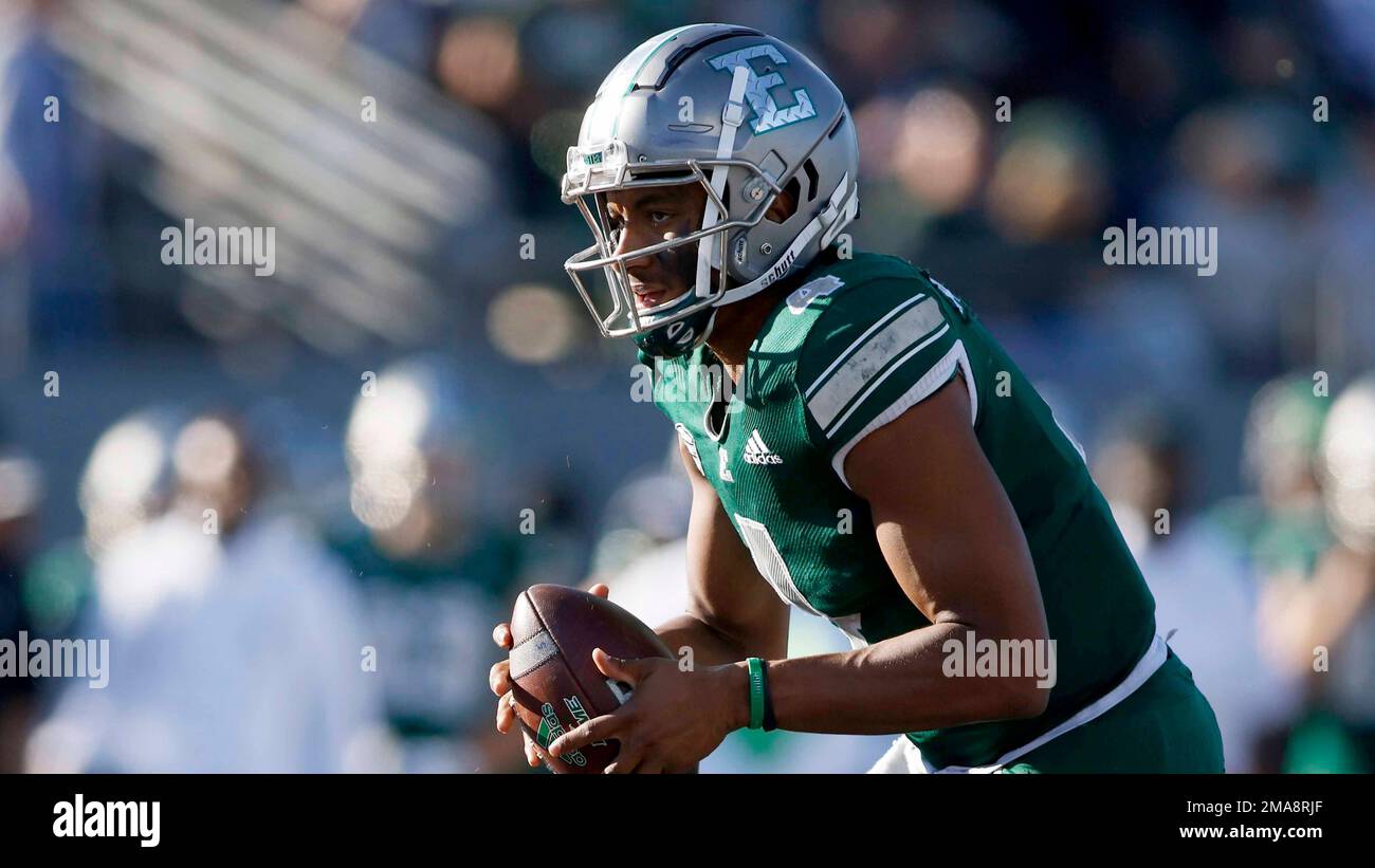 Eastern Michigan's Austin Smith plays during an NCAA football game on ...