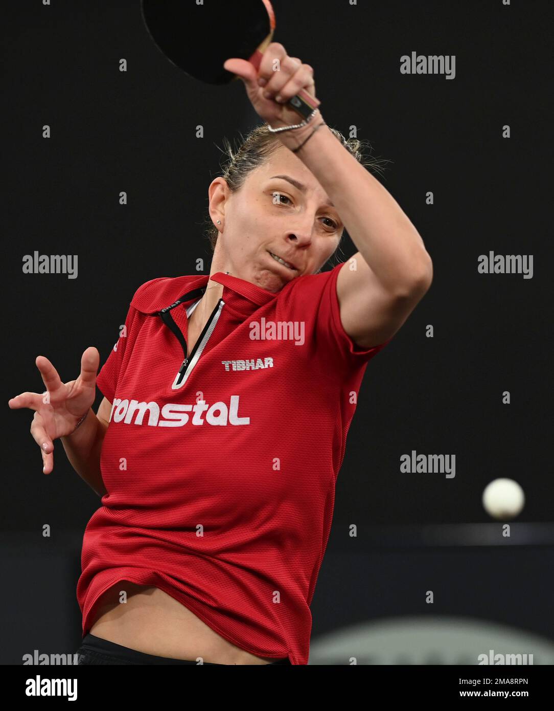 Doha, Qatar. 18th Jan, 2023. Elizabeta Samara competes during the women ...