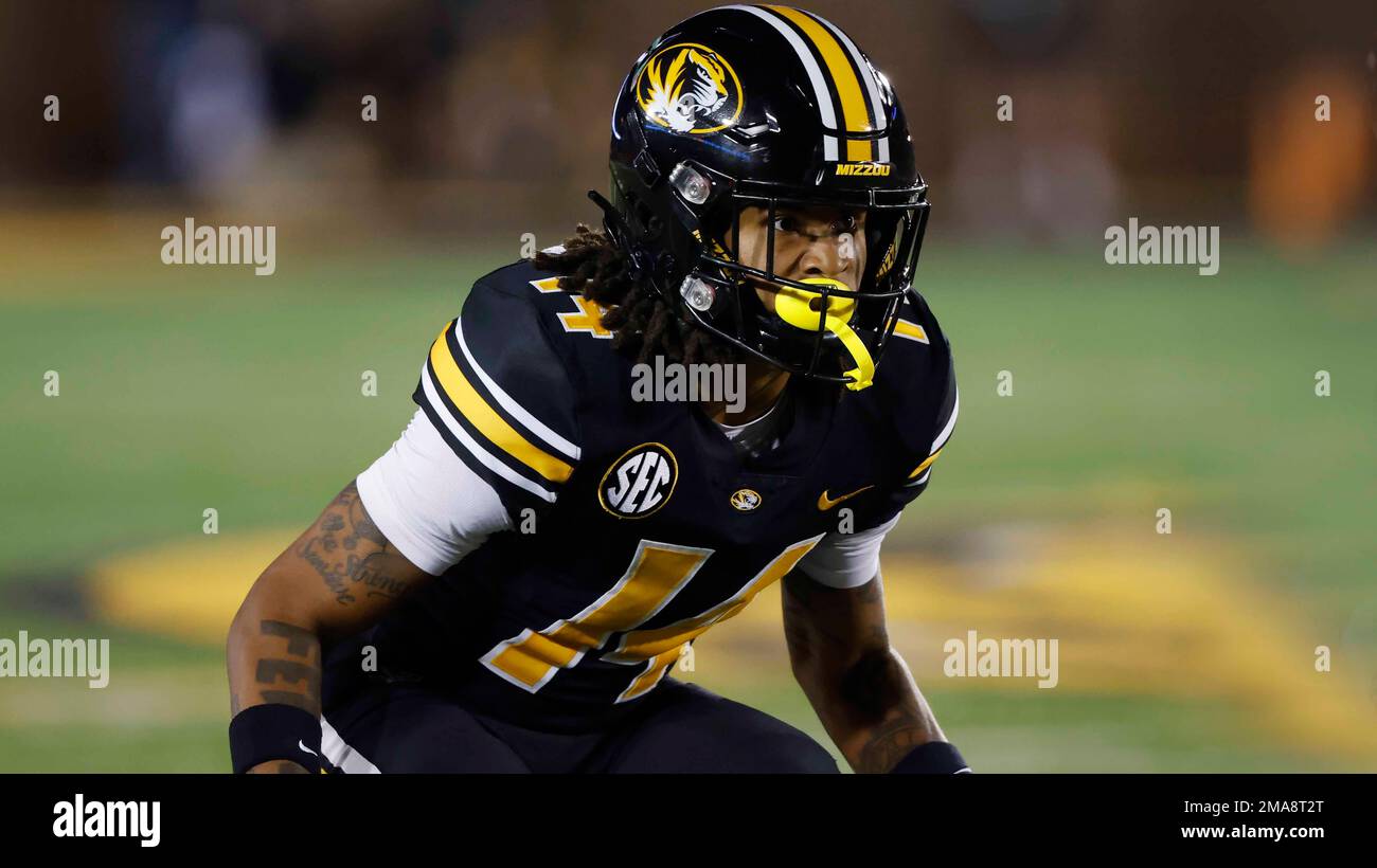 Missouri defensive back Kris Abrams-Draine during an NCAA football game ...