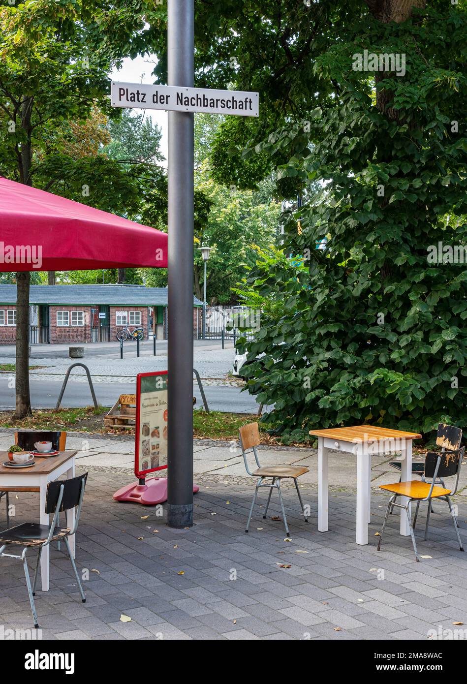Platz Der Nachbarschaft, Berlin, Germany Stock Photo - Alamy
