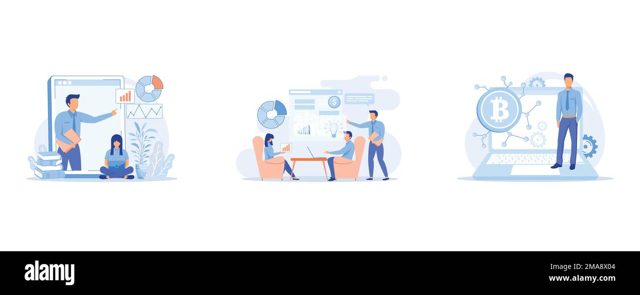 Online big data courses abstract concept , Marketing meetup abstract ...