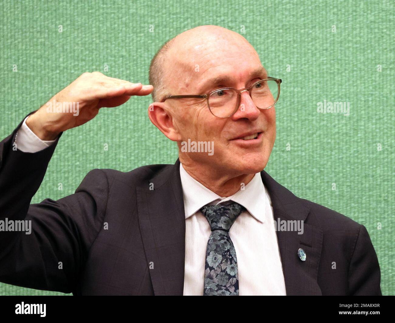 Tokyo, Japan. 19th Jan, 2023. Robert Floyd, executive secretary of the ...