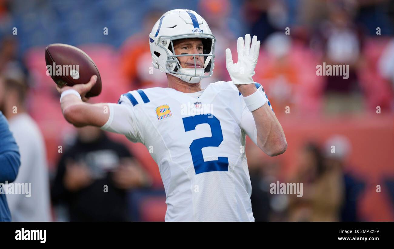 Indianapolis Colts quarterback Matt Ryan (2) in the first half of an ...