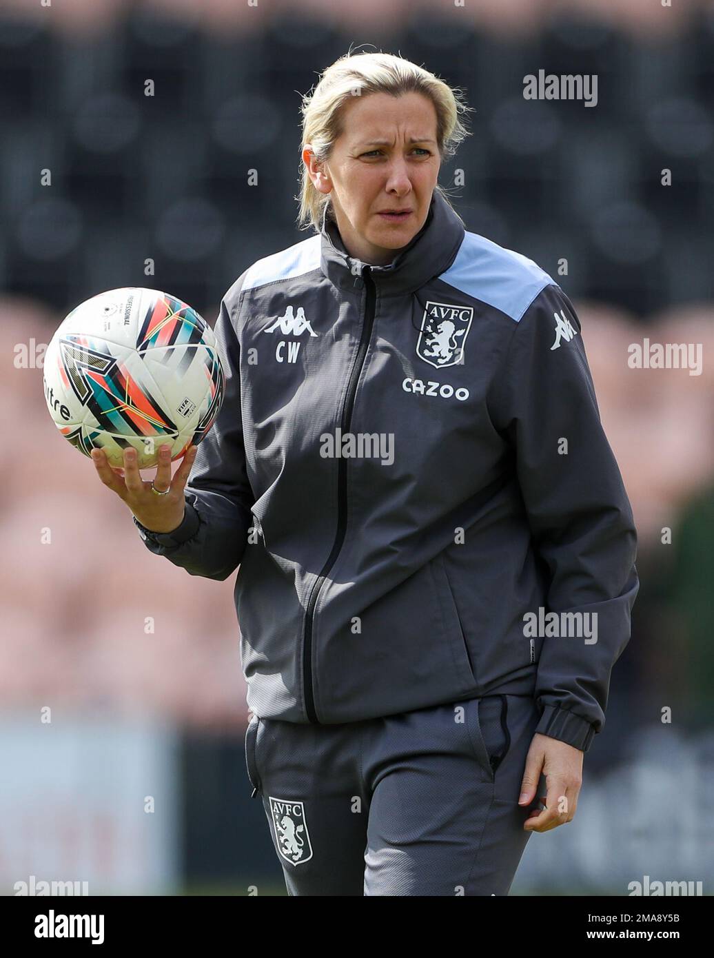 File photo dated 03-04-2022 of Aston Villa manager Carla Ward. Carla ...