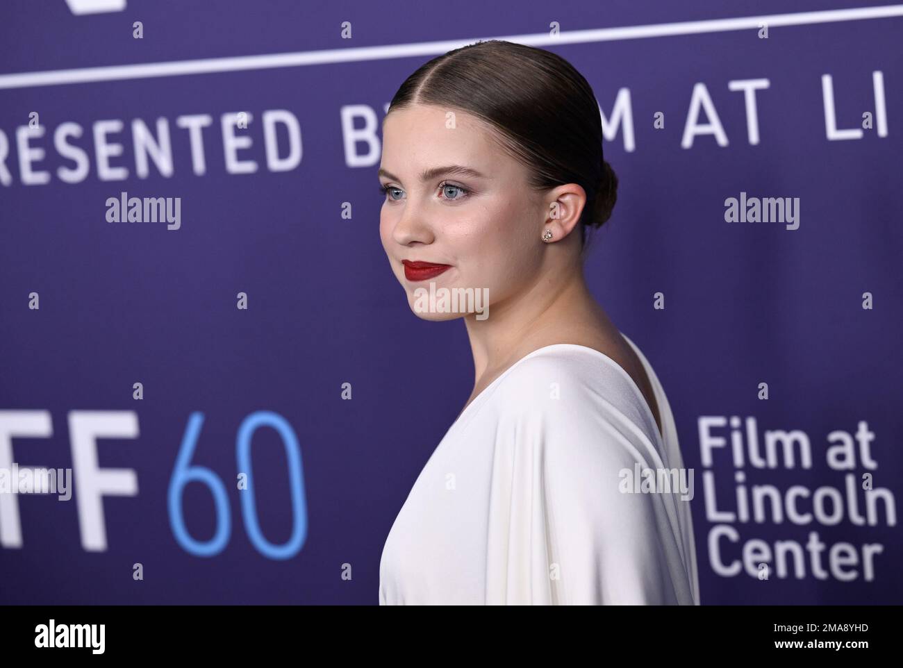 Kate Hallett attends the premiere of "Women Talking" during the 60th ...
