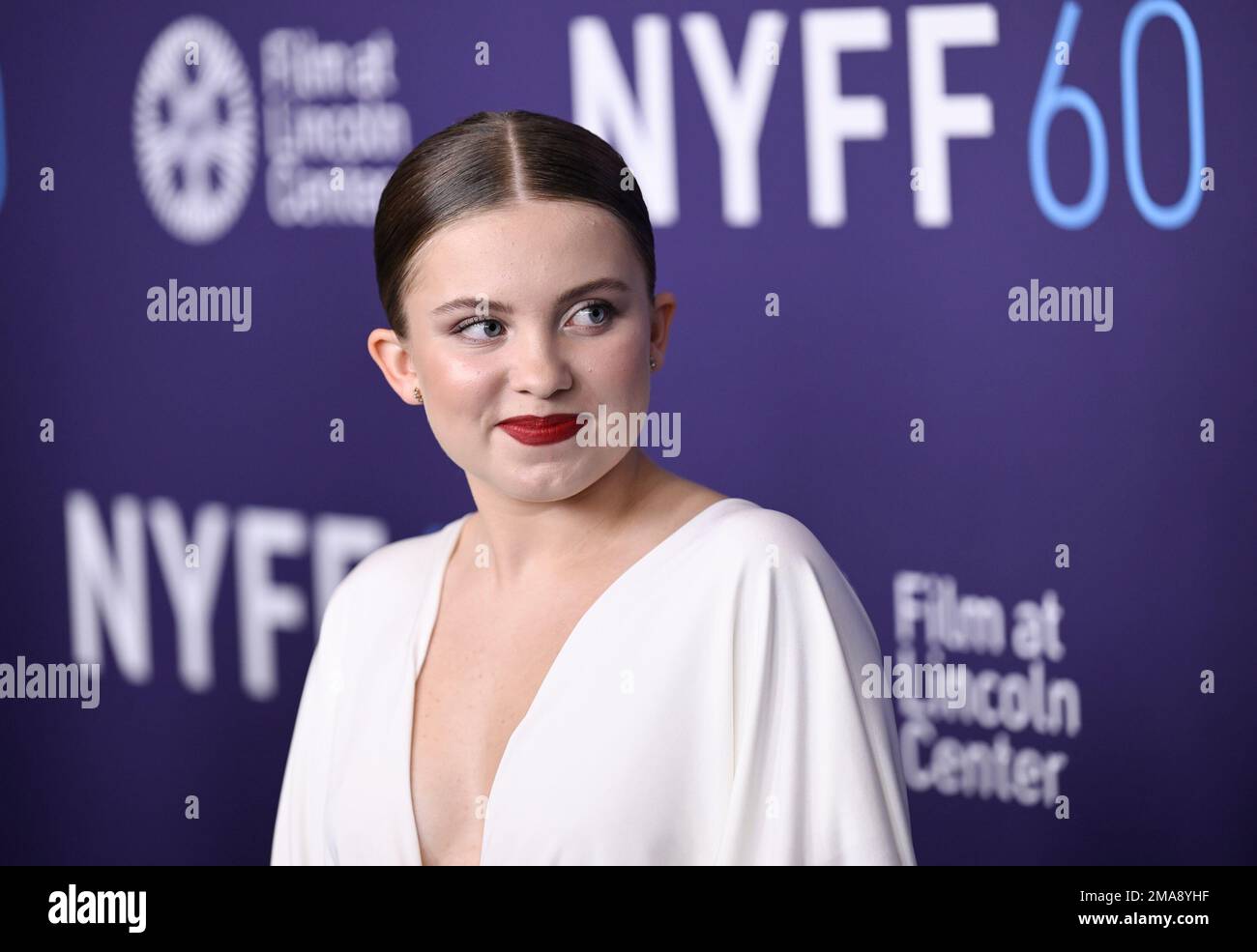 Kate Hallett attends the premiere of "Women Talking" during the 60th ...