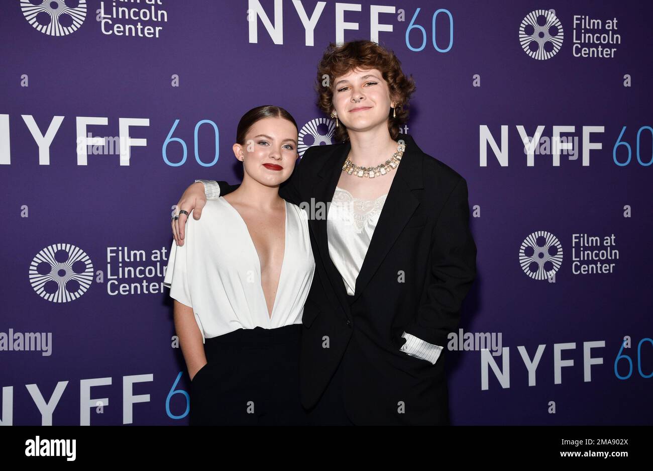Actors Kate Hallett, left, and Liv McNeil attend the premiere of "Women ...