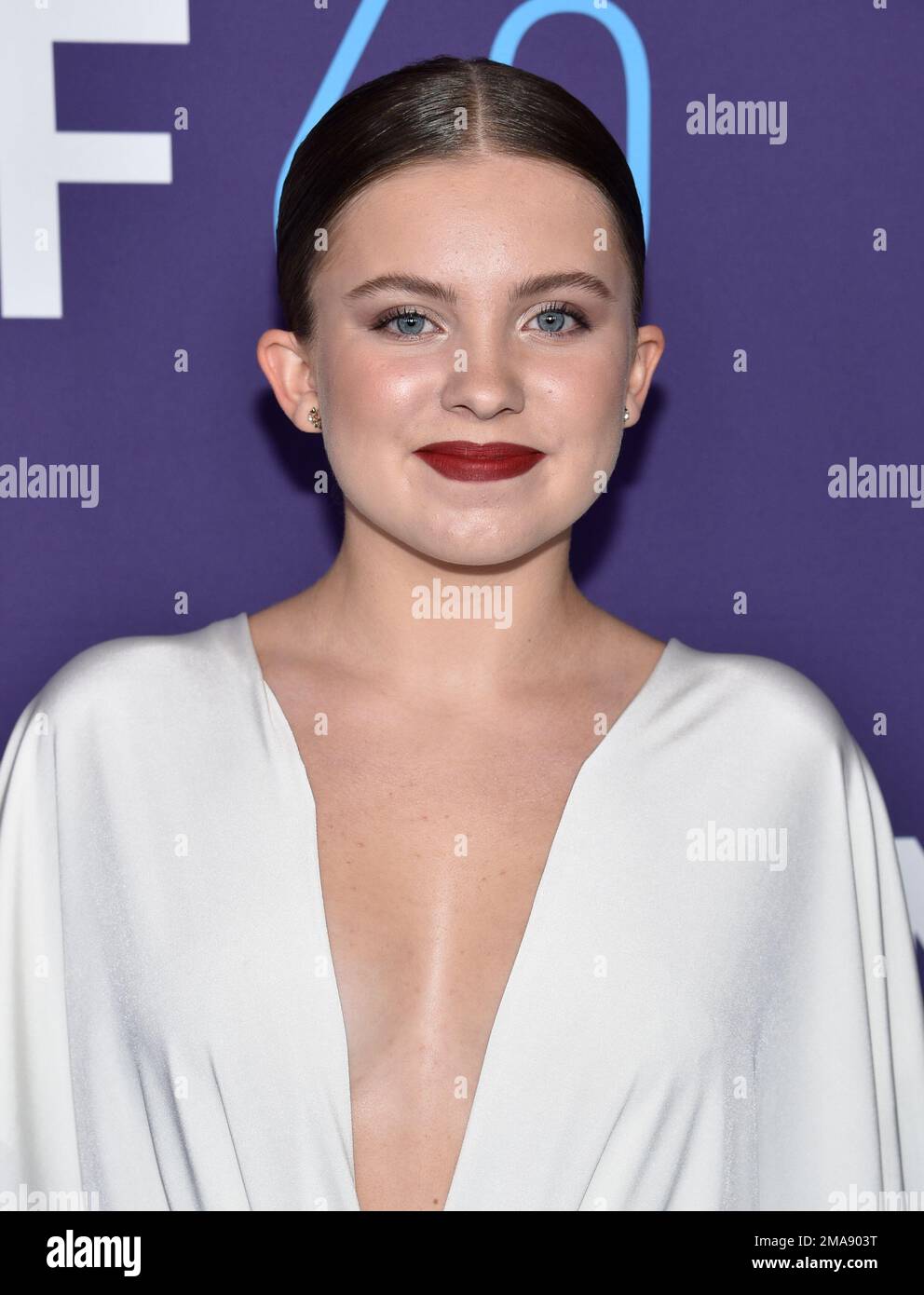 Actor Kate Hallett attends the premiere of "Women Talking" during the ...