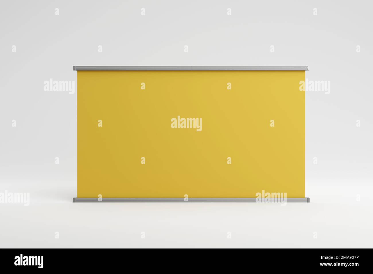Roll up banner, horizontal stand, blank billboard for exhibition and ...