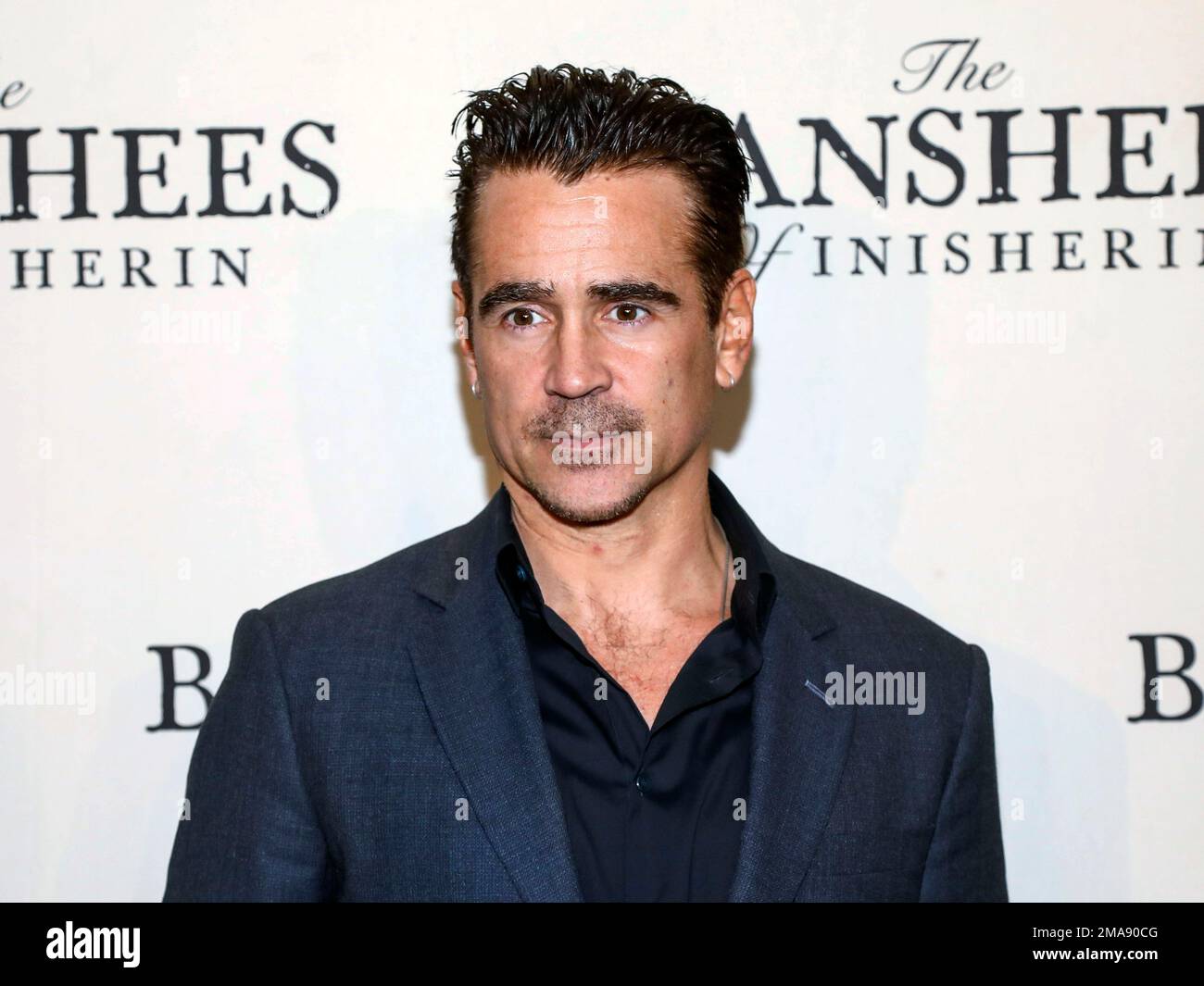 Actor Colin Farrell attends a special screening of "The Banshees of ...