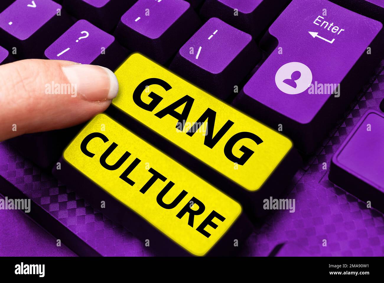 Inspiration showing sign Gang Culture. Business overview particular ...