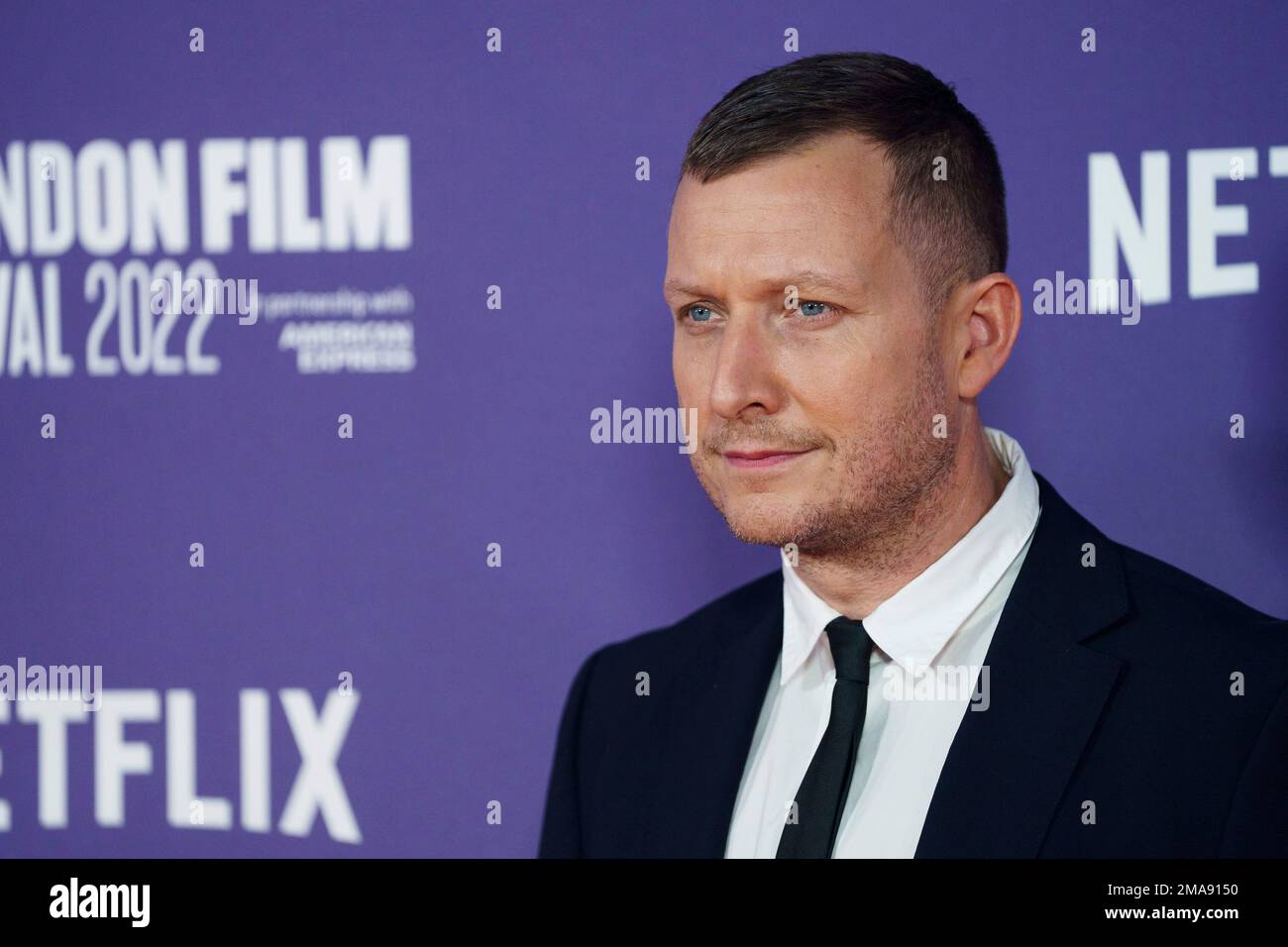 Tobias Lindholm poses for photographers upon arrival for the premiere ...