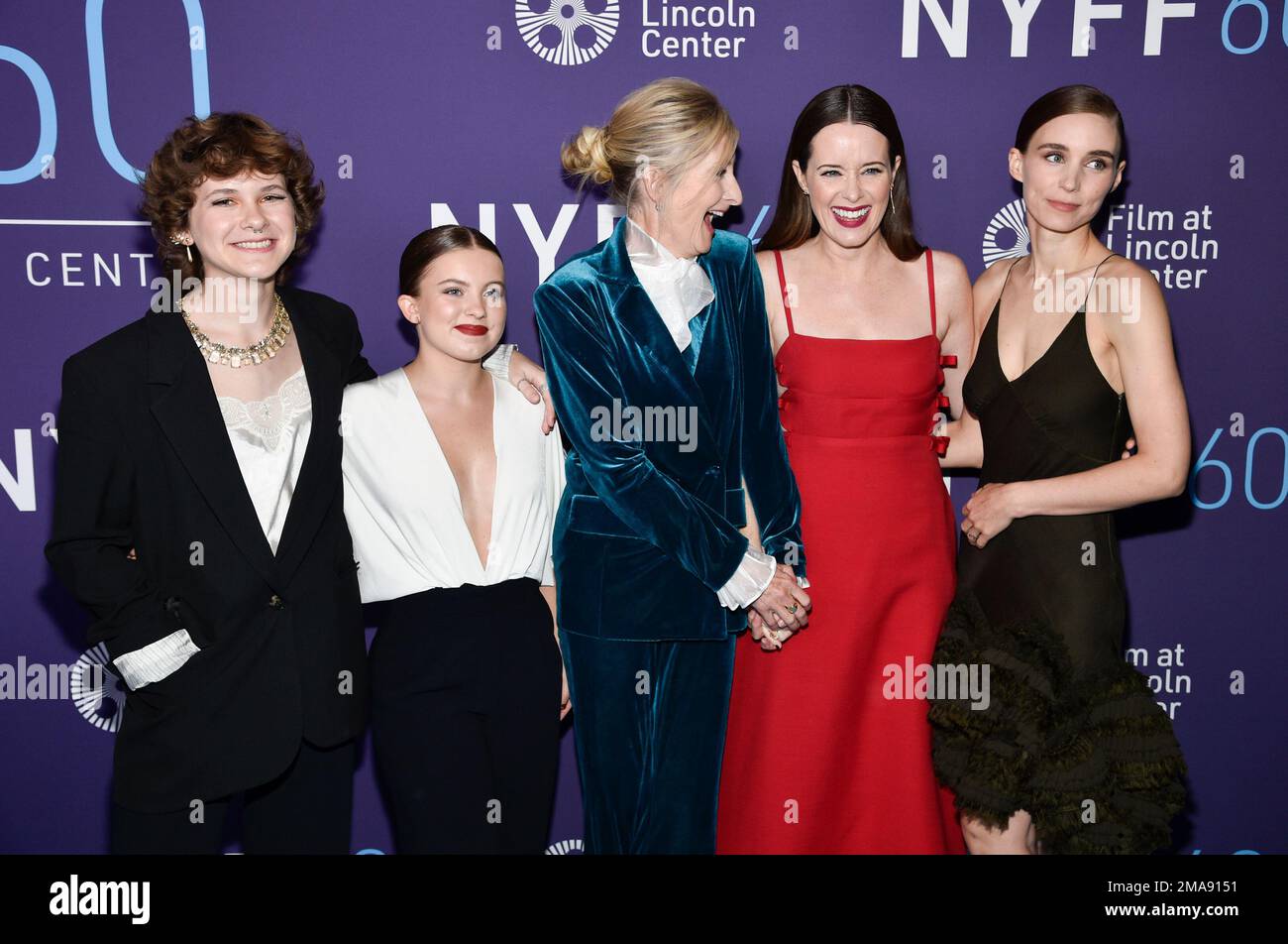 Actors Liv McNeil, left, Kate Hallett, Sheila McCarthy, Claire Foy and ...