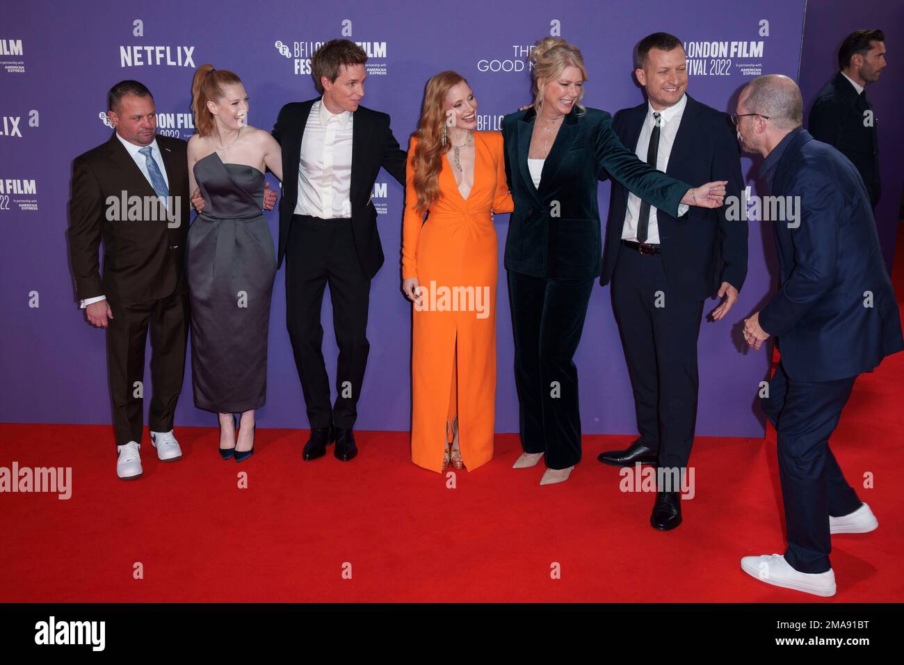 Scott Franklin, from left, Krysty Wilson-Cairns, Eddie Redmayne ...