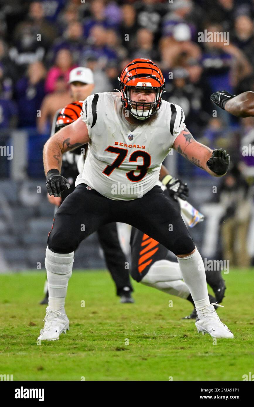 Cincinnati Bengals offensive tackle Jonah Williams (73) in action ...