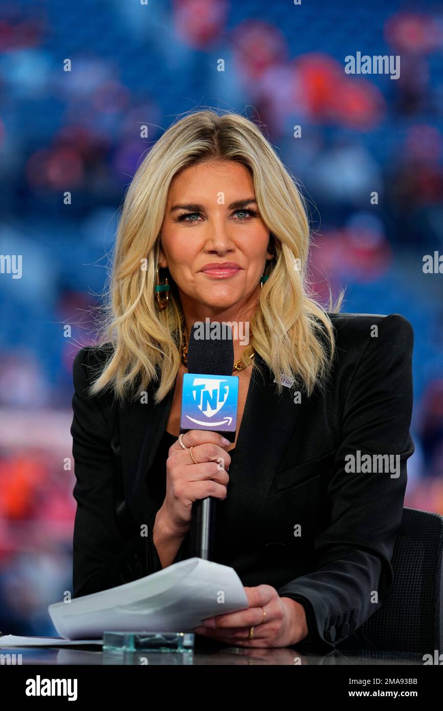 Thursday Night Football announcer Charissa Thompson during the ...