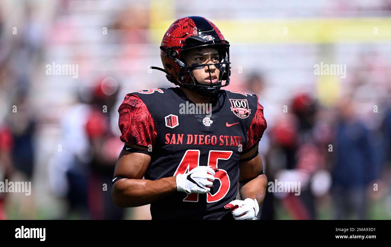 San Diego State wide receiver Jesse Matthews plays during an NCAA ...