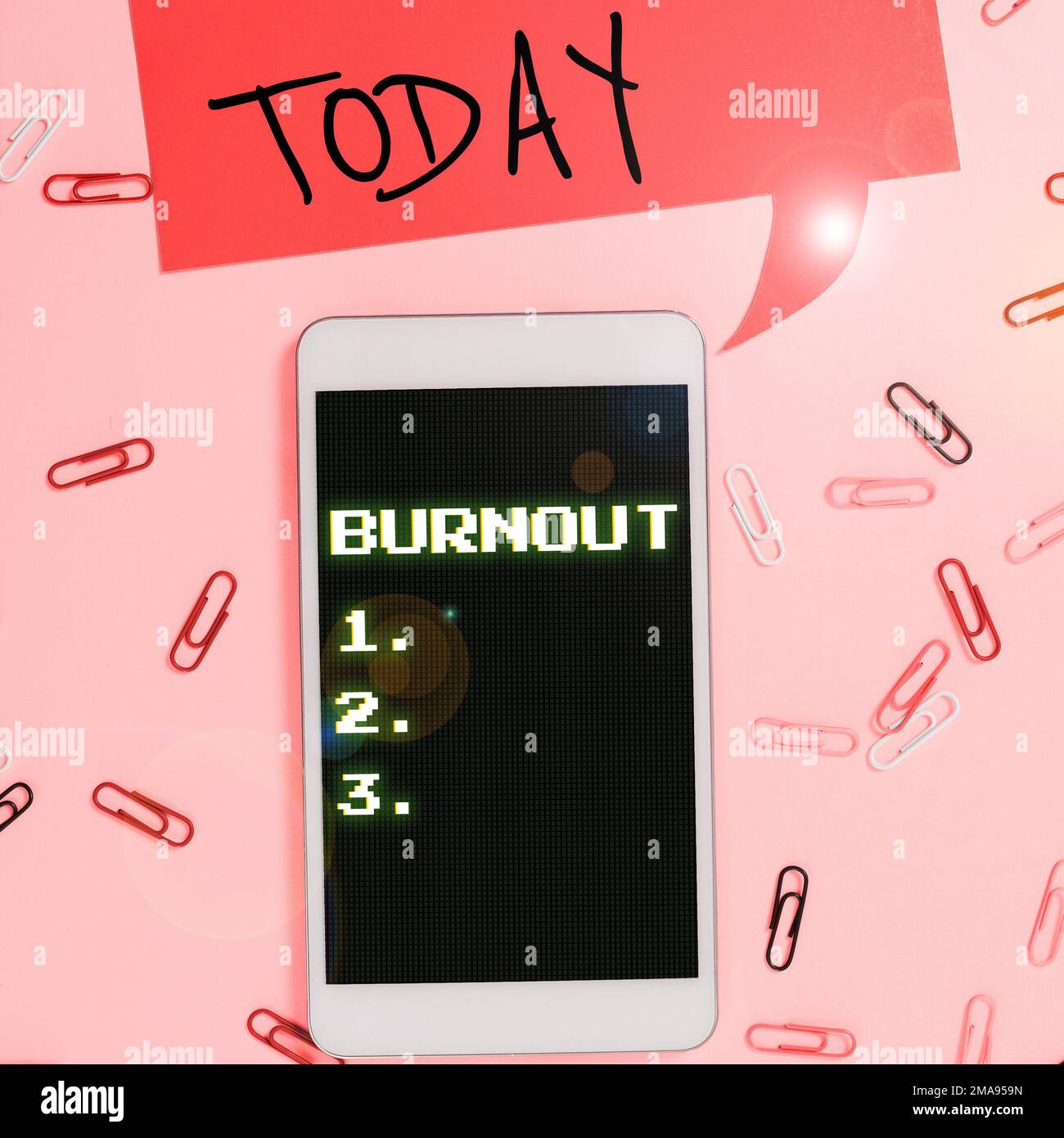 Conceptual display Burnout. Word Written on Feeling of physical and ...