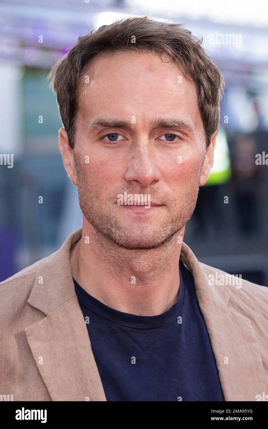 Oliver Chris poses for photographers upon arrival for the premiere of ...