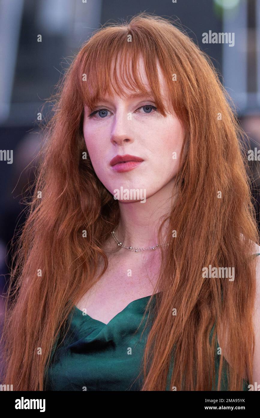 Delaney Conway poses for photographers upon arrival for the premiere of ...