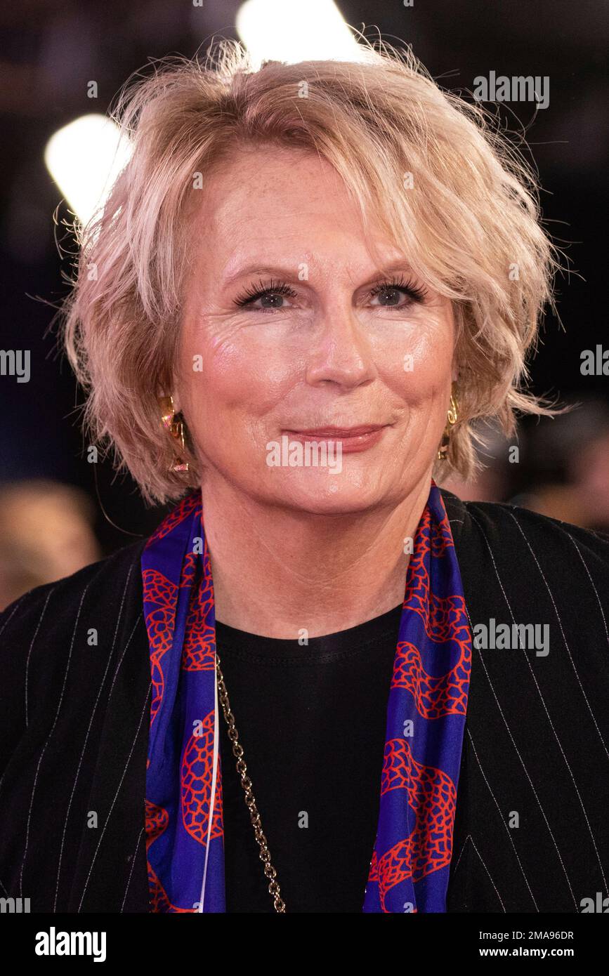 Jennifer Saunders poses for photographers upon arrival for the premiere ...