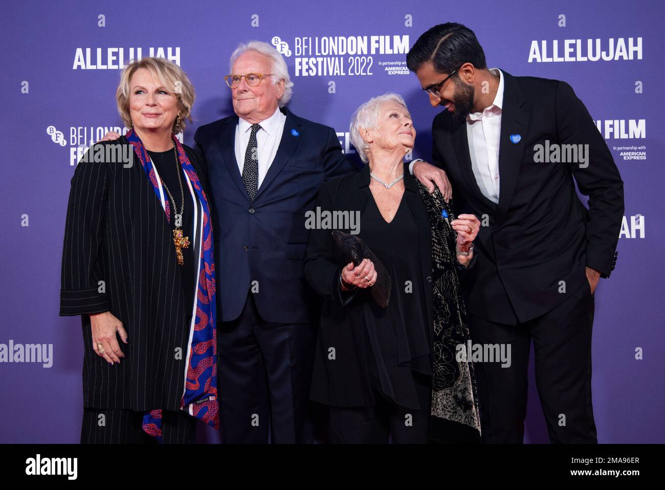 Jennifer Saunders, from left, director Richard Eyre, Judi Dench and ...