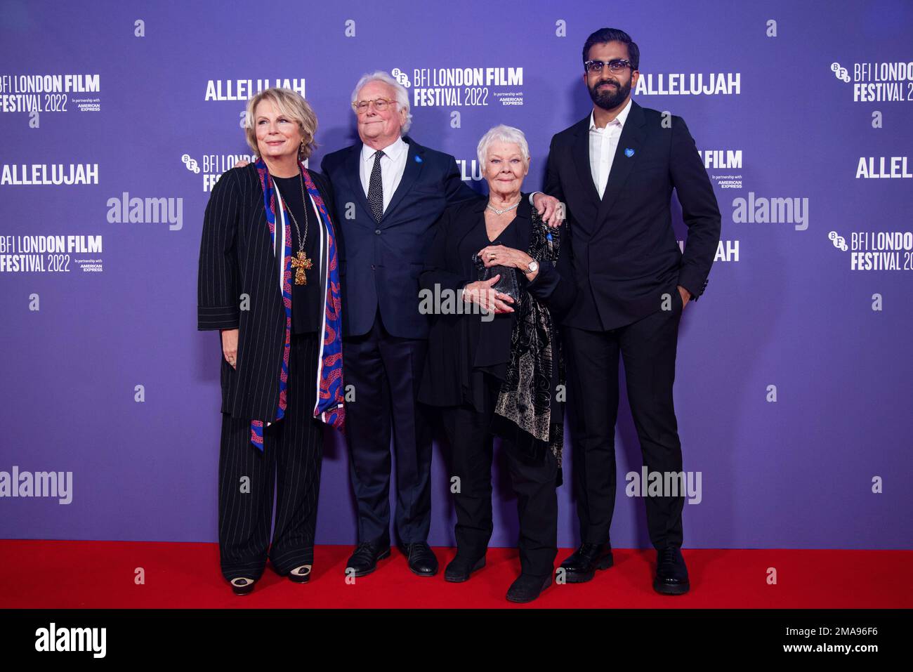 Jennifer Saunders, from left, director Richard Eyre, Judi Dench and ...