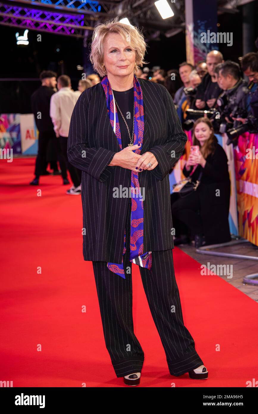 Jennifer Saunders poses for photographers upon arrival for the premiere ...