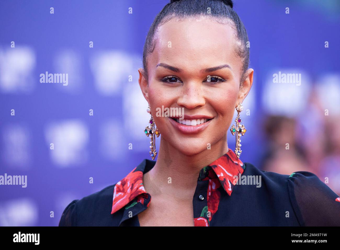 Talulah-Eve poses for photographers upon arrival for the premiere of ...