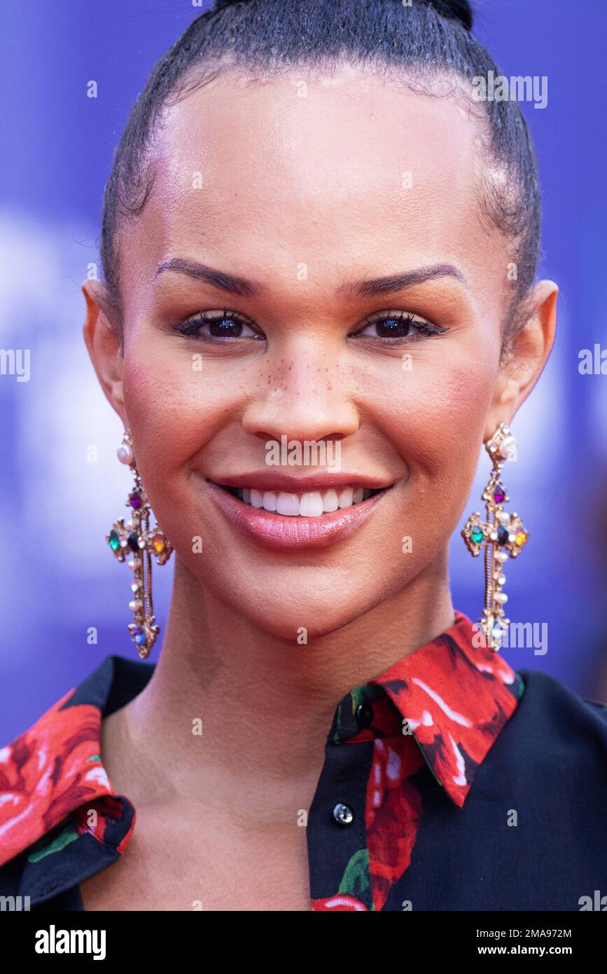 Talulah-Eve poses for photographers upon arrival for the premiere of ...