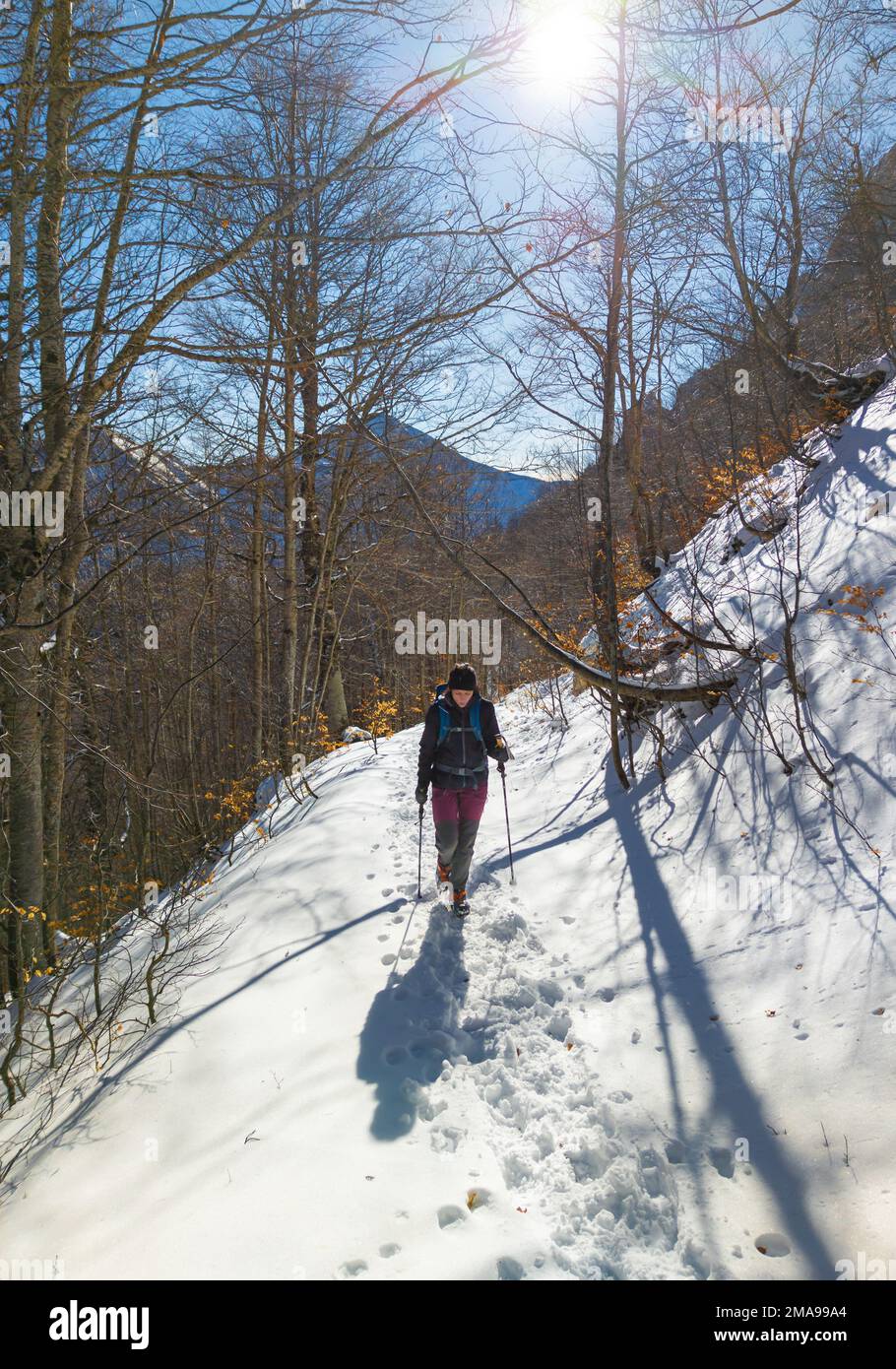 Rieti (Italy) - The summit of Monte di Cambio, beside Terminillo ...