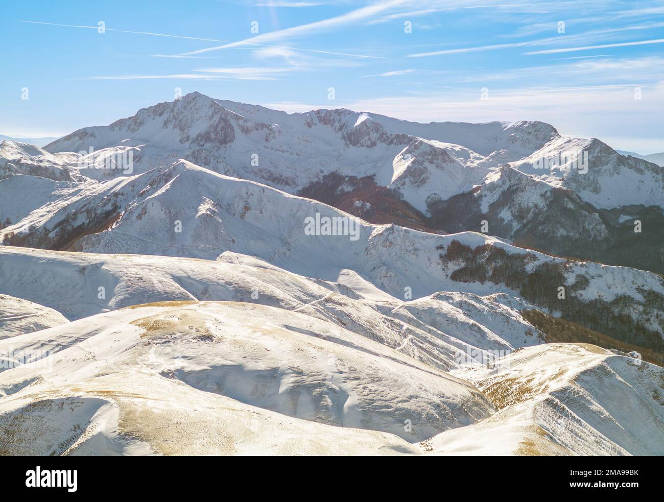 Rieti (Italy) - The summit of Monte di Cambio, beside Terminillo ...