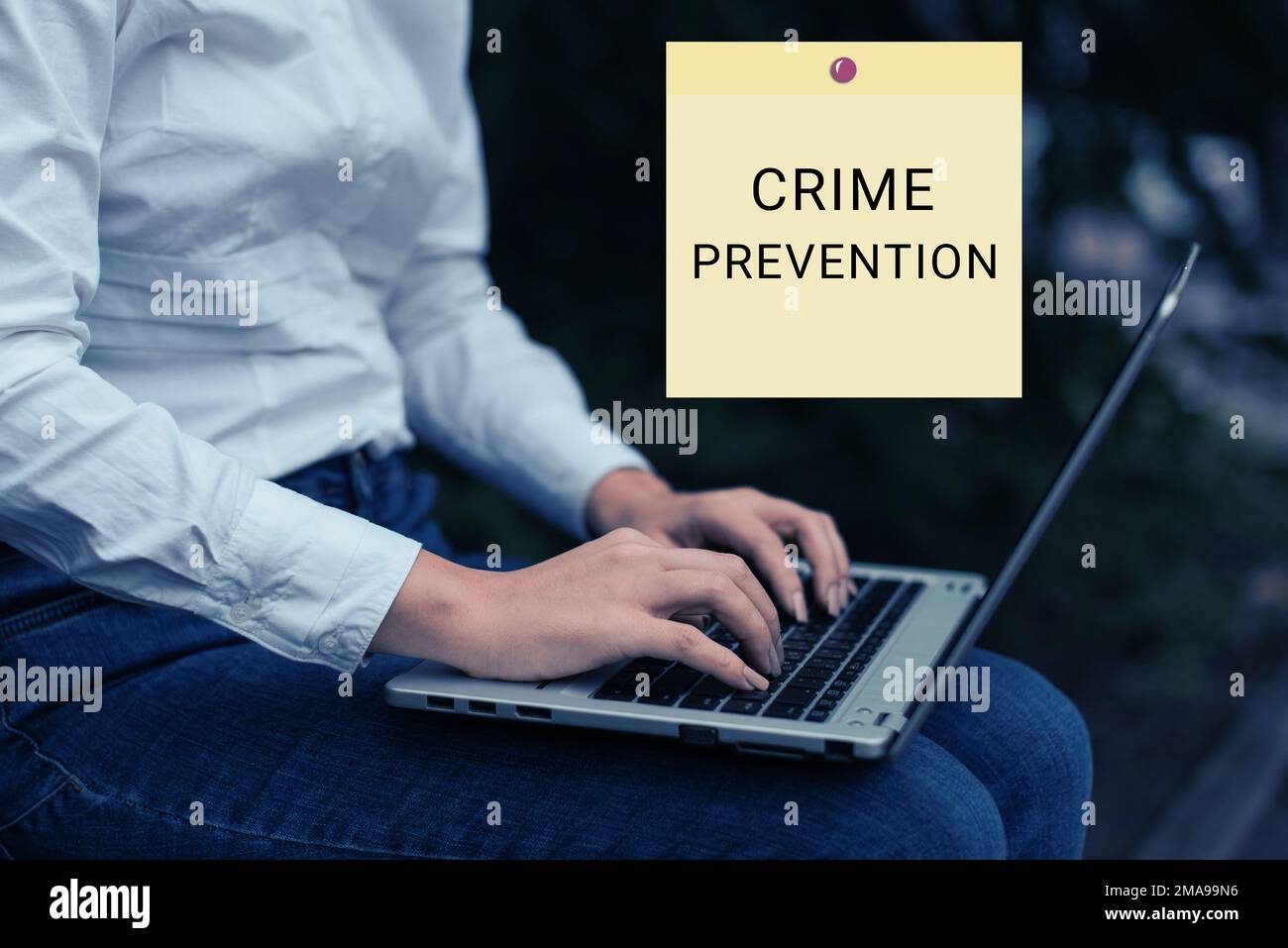 Conceptual display Crime Prevention. Conceptual photo Federal Offense ...