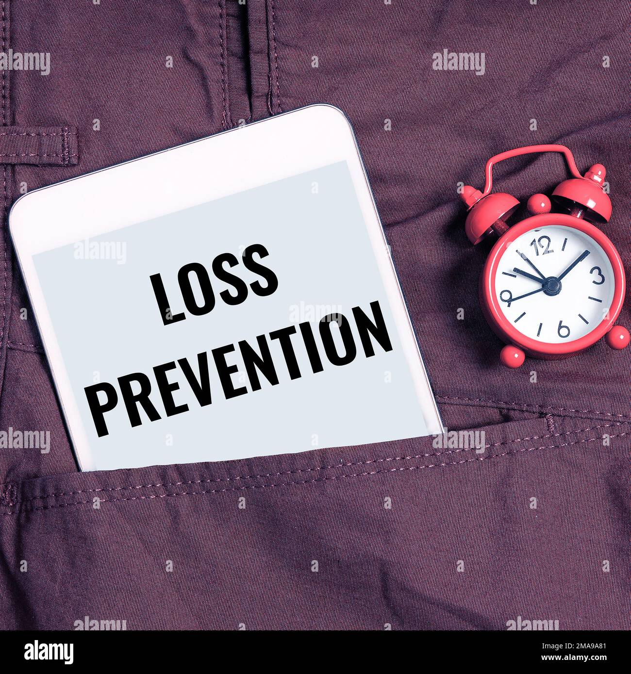 Conceptual display Loss Prevention. Concept meaning the fact that you ...