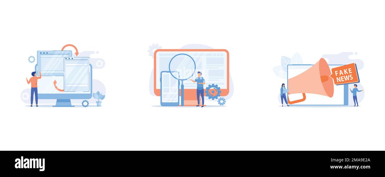 Website responsive design development, Web design, Propaganda in media ...