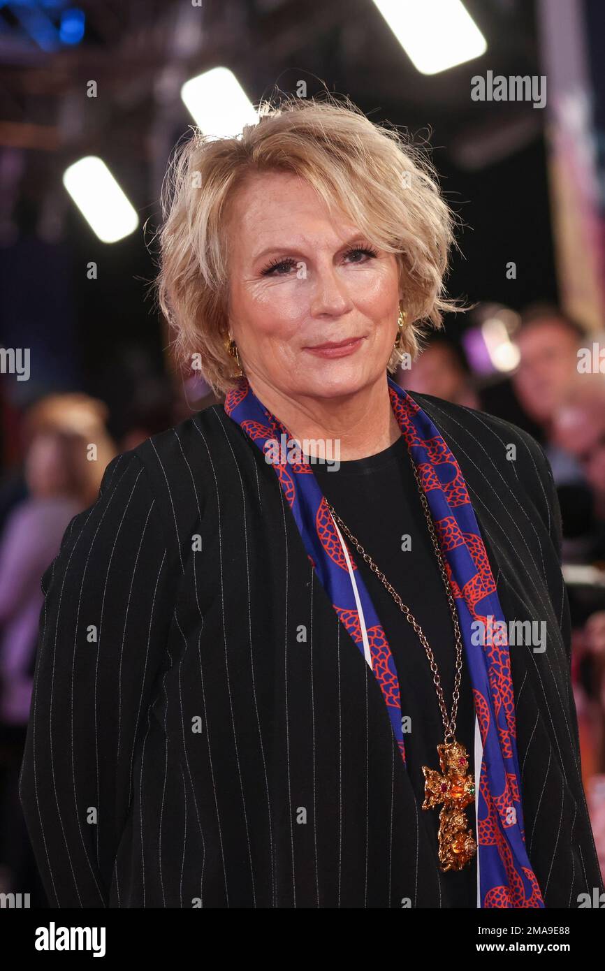 Jennifer Saunders poses for photographers upon arrival for the premiere ...