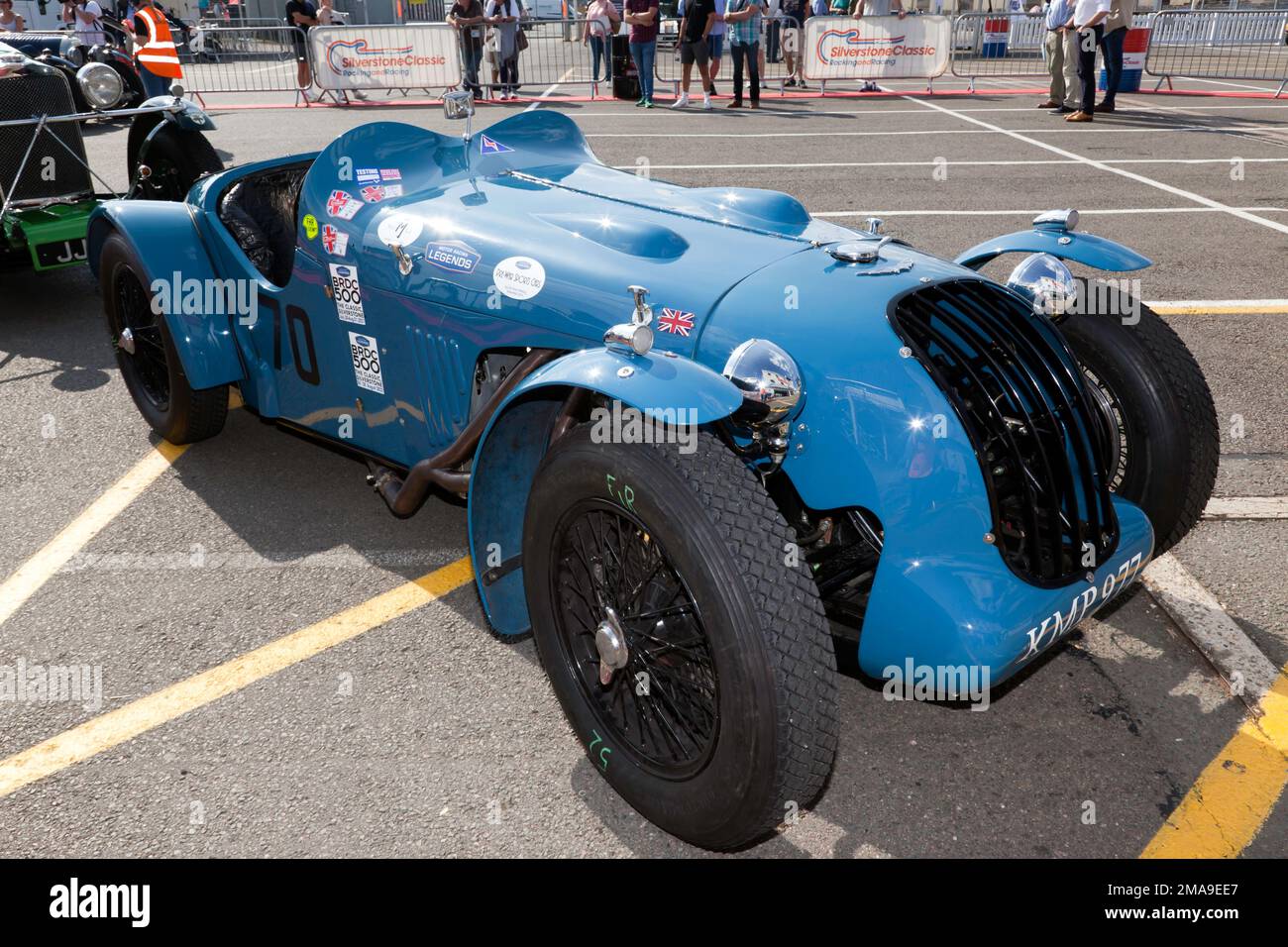 Gareth Burnett's RAF Blue, 1939, Alta Sports, in the National Paddock ...