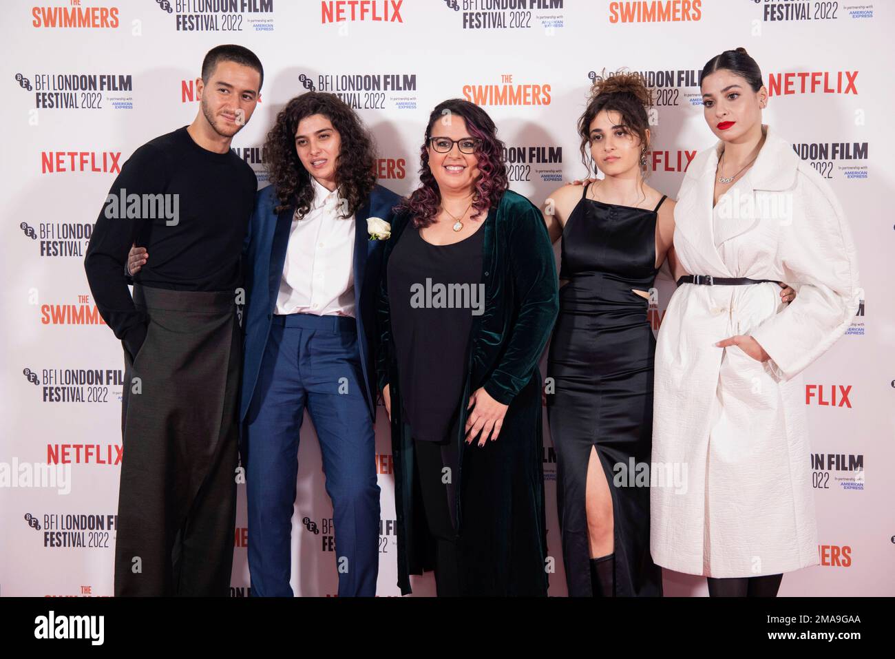 Ahmed Malek, Manal Issa, Sally El Hosaini, Nathalie Issa and Yusra ...