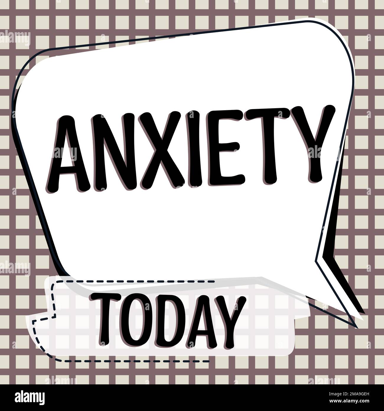 Handwriting text Anxiety. Business overview Excessive uneasiness and ...