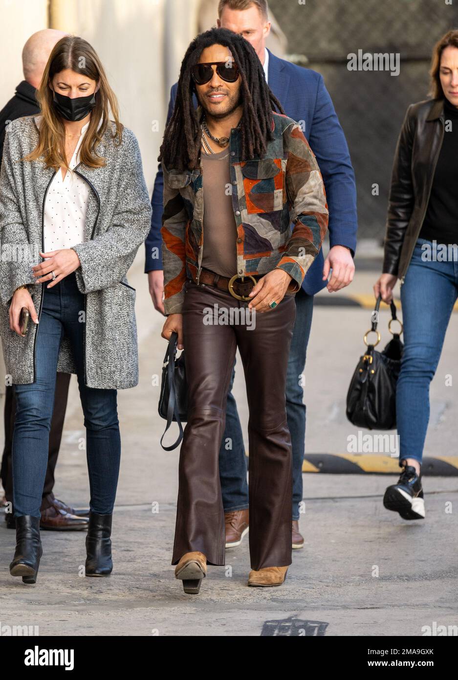 Los Angeles, California, USA. 18th January, 2023. Lenny Kravitz seen at ...