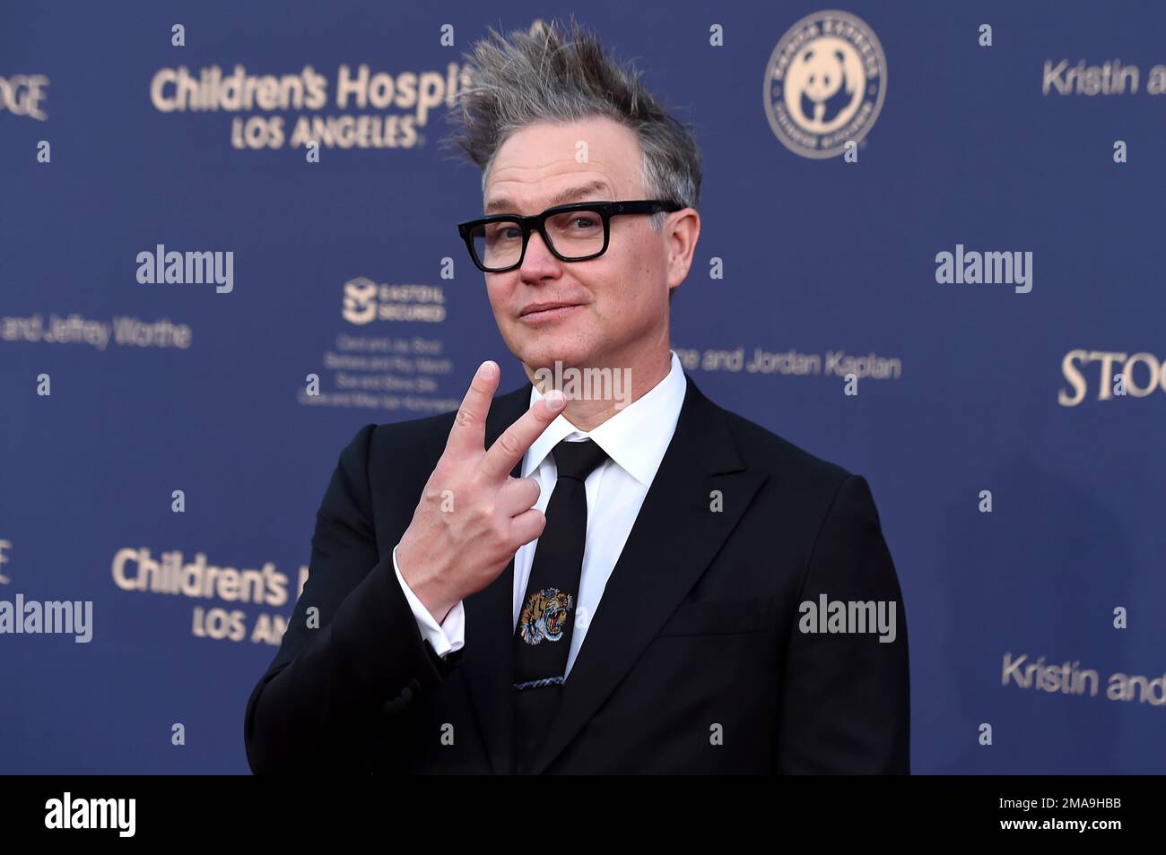Mark Hoppus arrives at the 2022 Children's Hospital Los Angeles Gala, Saturday, Oct. 8, 2022, at ...