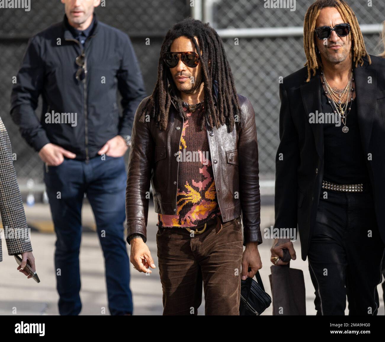 Los Angeles, California, USA. 18th January, 2023. Lenny Kravitz seen at ...