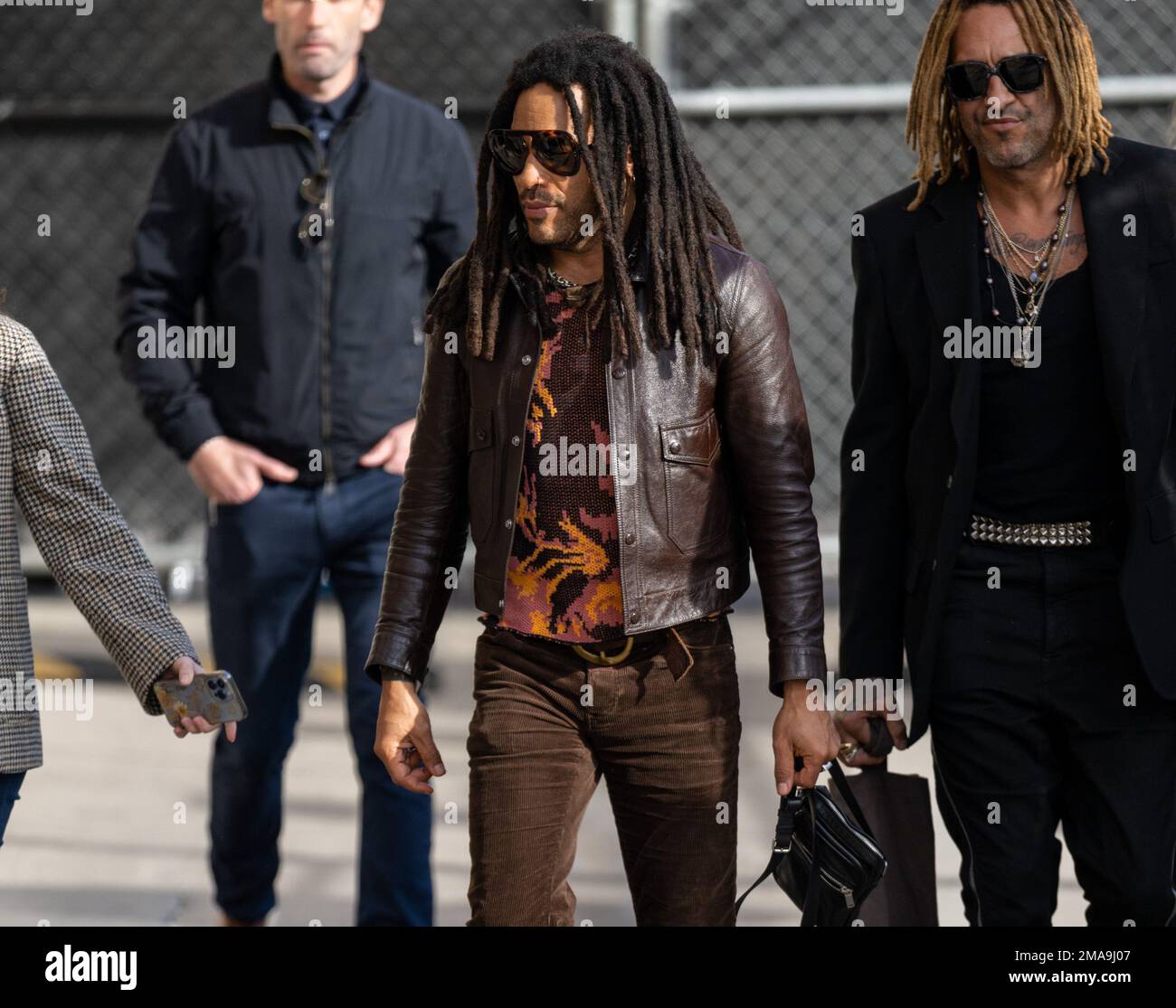 Los Angeles, California, USA. 18th January, 2023. Lenny Kravitz seen at ...