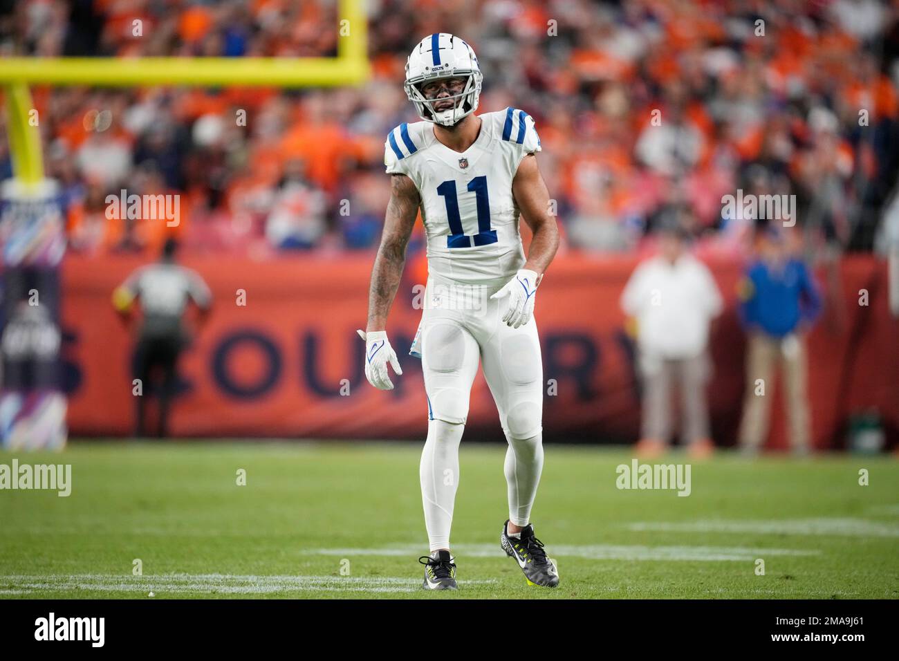 Indianapolis Colts wide receiver Michael Pittman Jr. (11) in the first ...
