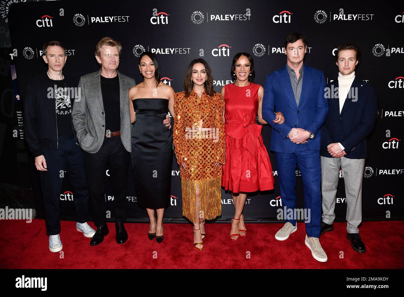 Actors Daniel Weyman, left, Charles Edwards, Cynthia Addai-Robinson ...