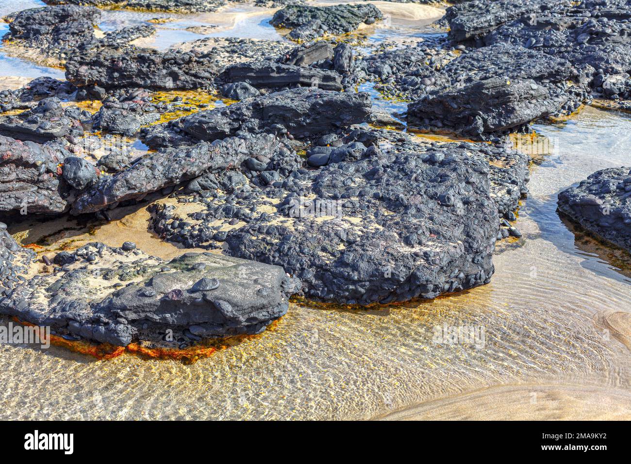 Lava rock texture on edge hi-res stock photography and images - Alamy