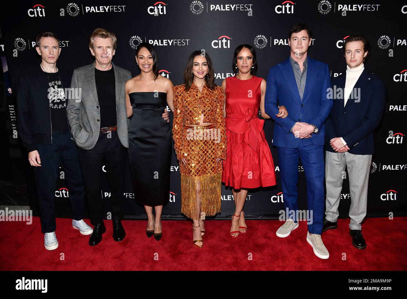 Actors Daniel Weyman, left, Charles Edwards, Cynthia Addai-Robinson ...