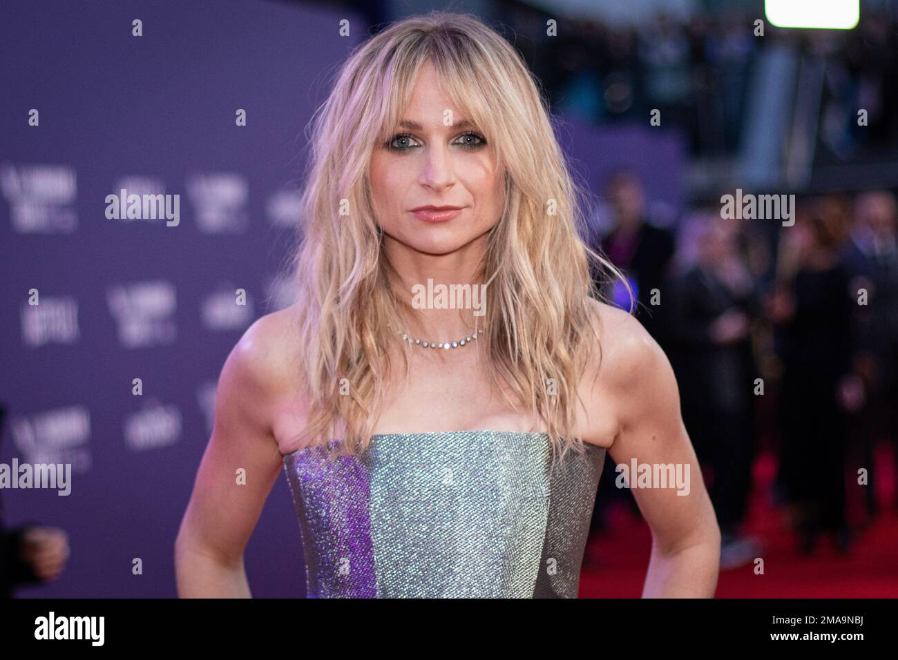 Niamh Algar poses for photographers upon arrival for the premiere of ...