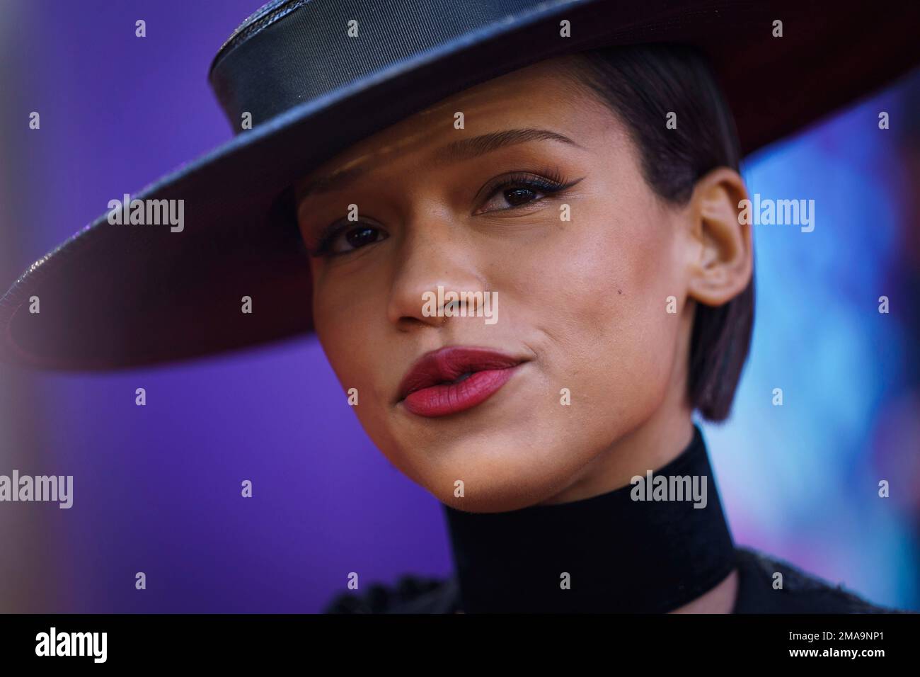 Taylor Russell poses for photographers upon arrival for the premiere of ...