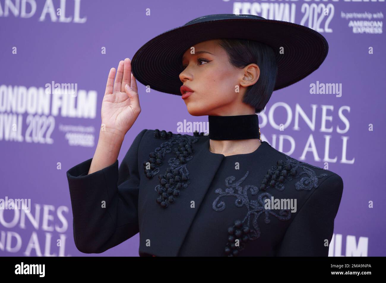 Taylor Russell poses for photographers upon arrival for the premiere of ...